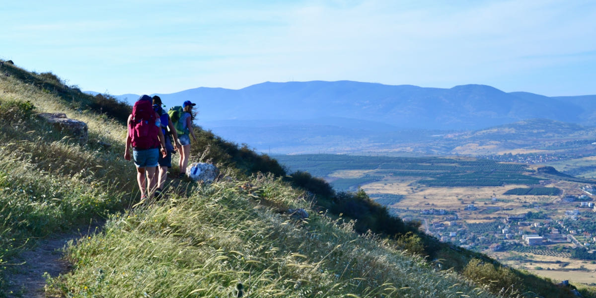 Hiking The Jesus Trail - map - A Travel Lifestyle Magazine